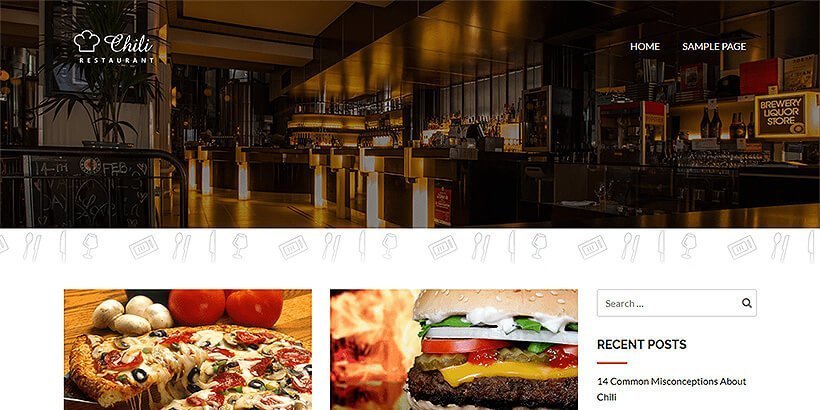 16 Best Free Restaurant WordPress Themes of 2023